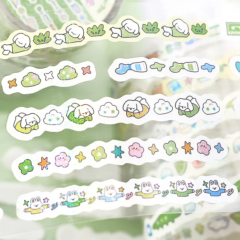 Mr-Paper-rollo-de-cinta-troquelada-de-papel-sint-tico-cinta-adhesiva-de ...