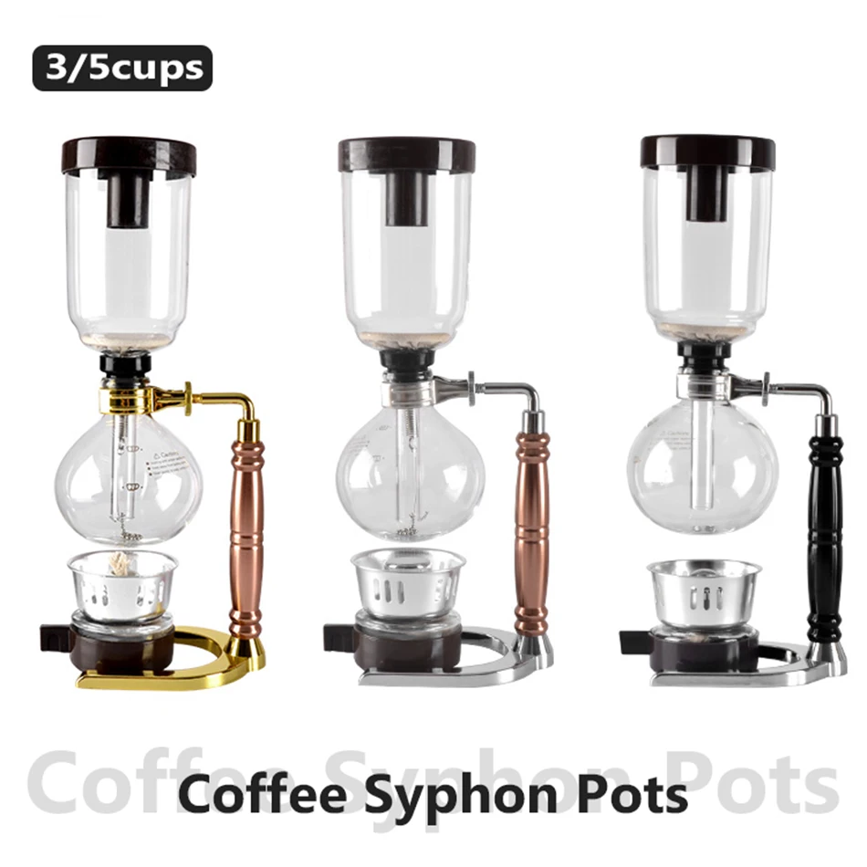 3-5Cups-Syphon-Pots-High-Quality-Coffee-Kettle-Pot-Set-Filter-Syphon ...