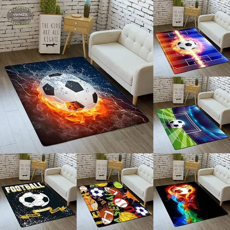 Parent-Child-Games-Football-Floor-Area-Rug-3D-Bedroom-Rugs-Soccer-Boys ...