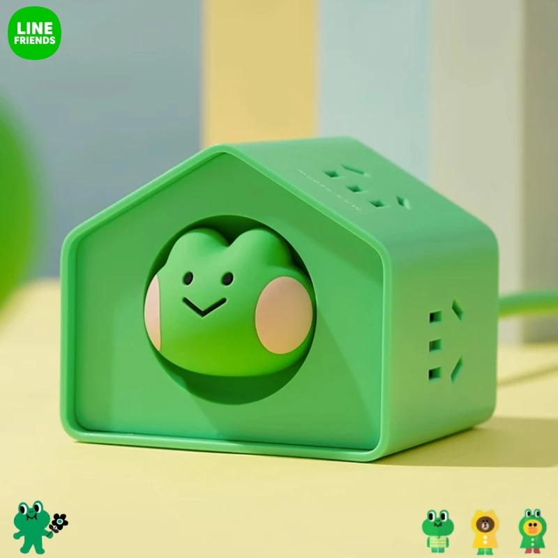 Line-Friends-Anime-Lenini-Rubik-Cube-Socket-Kawaii-Usb-Multi-Function ...