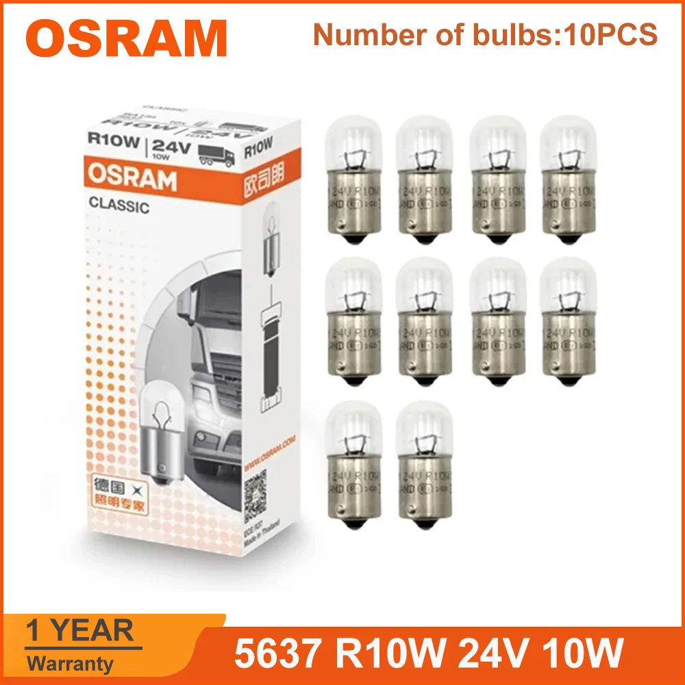 OSRAM-5637-R10W-24V-10W-BA15s-Original-Position-Lamps-Truck-Standard ...