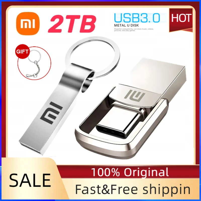 Xiaomi-USB-C-Type-C-USB3-0-flash-drive-1TB-2TB-Pendrive-128G-256G-512G ...