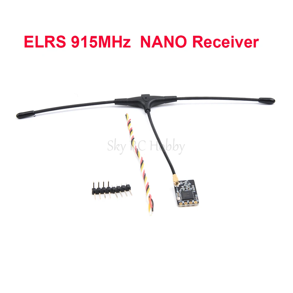 ELRS 915 915MHz NANO ExpressLRS Receiver with T type Antenna Support Wifi upgrade for RC FPV ...