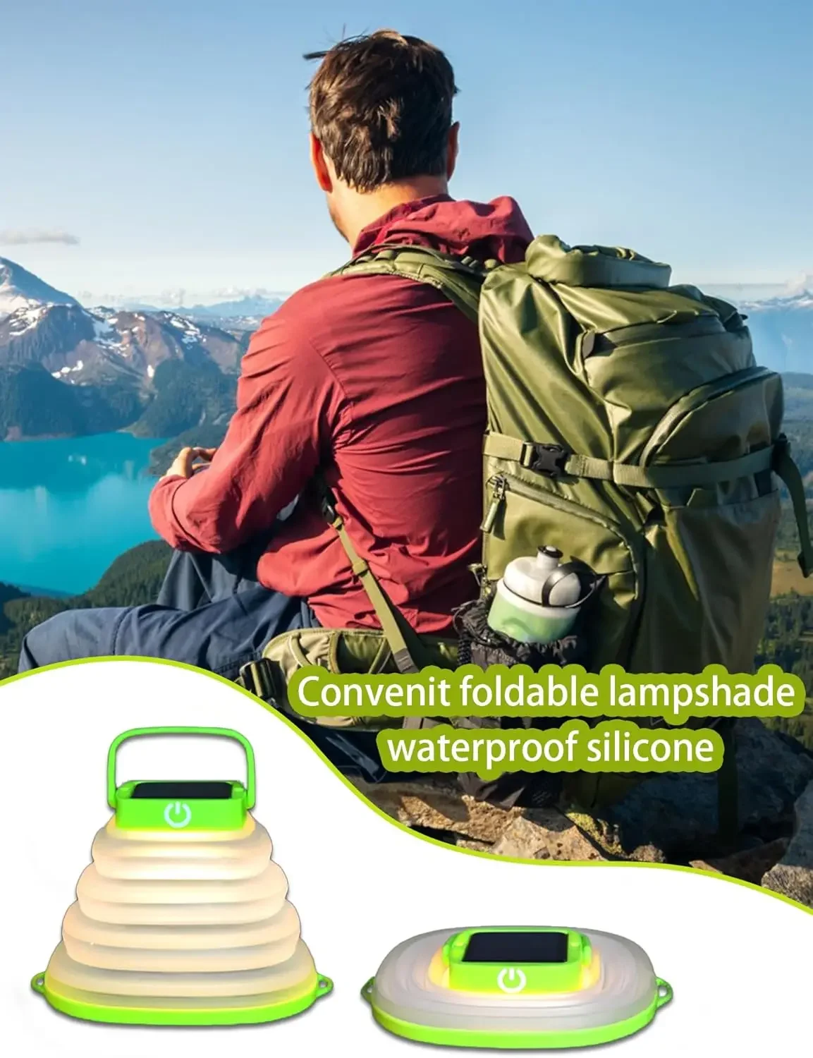 2PCS-Outdoor-Solar-Street-Lights-Solar-Power-Inflatable-Camping-Lights ...