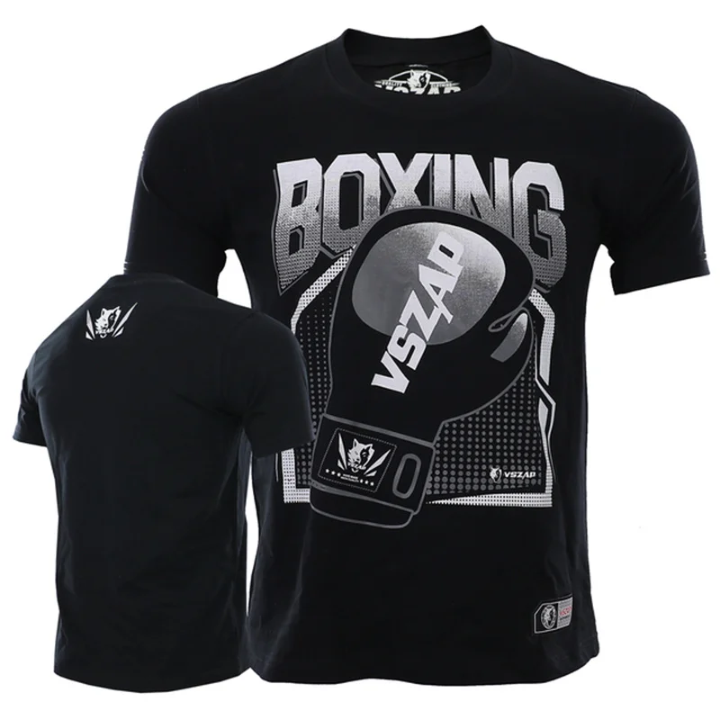 Combat-Boxing-Training-Clothing-Muay-Thai-T-Shirt-For-Men-Summer ...