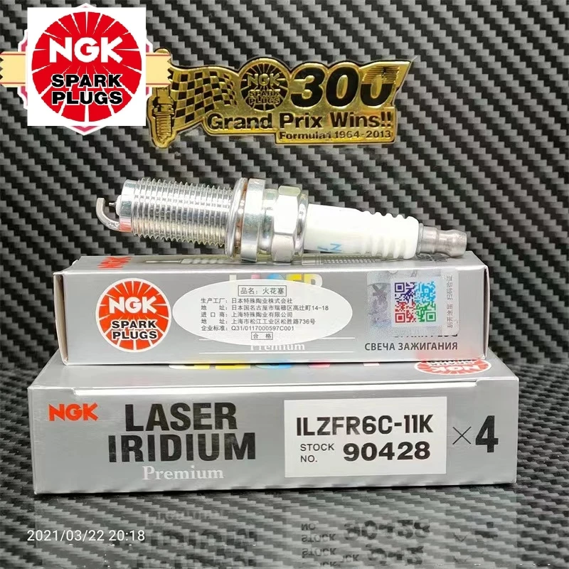 Original-NGK-ILZFR6C-11K-90428-Iridium-Platinum-Spark-Plug-For-Peugeot ...