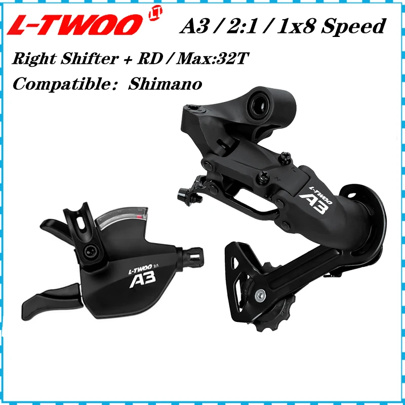 Ltwoo A3 2:1 1x8 8 Speed Derailleurs Trigger Groupset 8s 8v Shifter ...