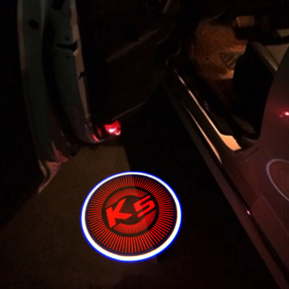 For KIA K5 Logo Light KIA LED Insignia Light Car Door Light For KIA K5 ...