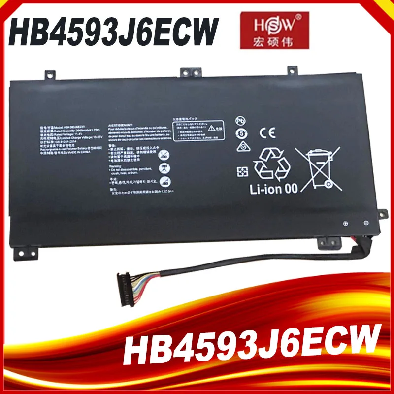 HB4593J6ECW-Battery-For-Huawei-MateBook-13-2020-WRT-W19-WX9-W29-i7-HN ...