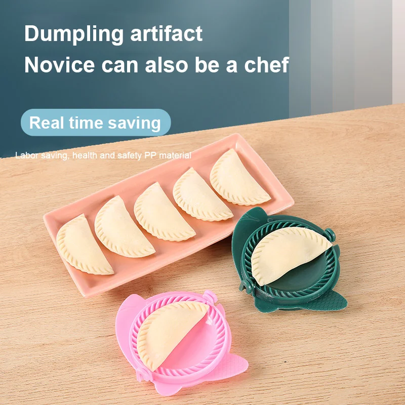Plastic-Dumplings-Maker-Mold-Hand-Dough-Press-Dumpling-Clip-Lazy ...