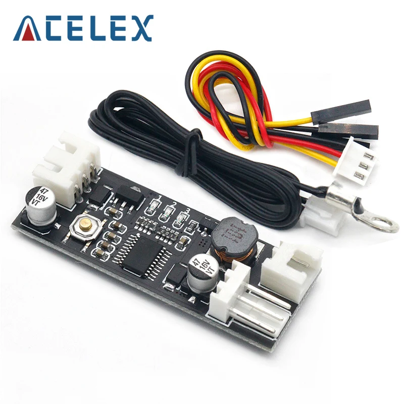 12V-0-8A-DC-PWM-2-3-Single-Wire-Fan-Temperature-Control-Speed ...