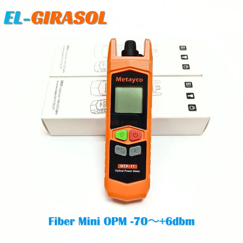 Metayco-Fiber-Optic-Power-Meter-Mini-OPM-70-6dbm-Fiber-Optic-Tool-Kit ...