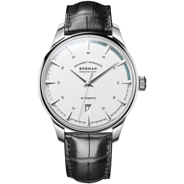 BORMAN Men Automatic Watch 40mm Mechanical Wristwatch Ultrathin 50M ...
