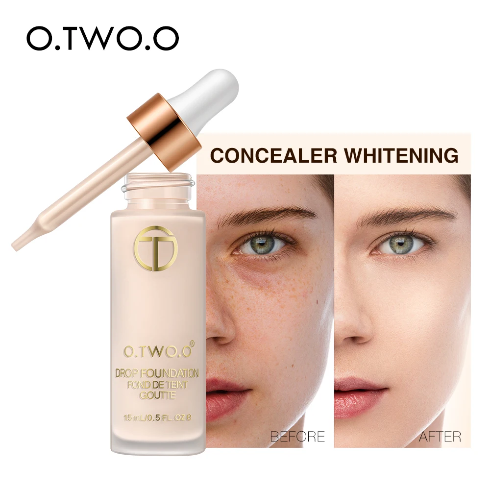Wholesale O.TWO.O Liquid Foundation Professional Makeup Base Oil Free ...