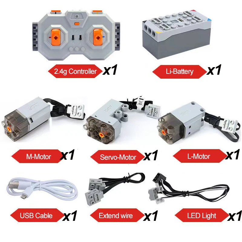 CADA-MOC-Building-Blocks-Multi-Power-Functions-Technical-Parts-High ...