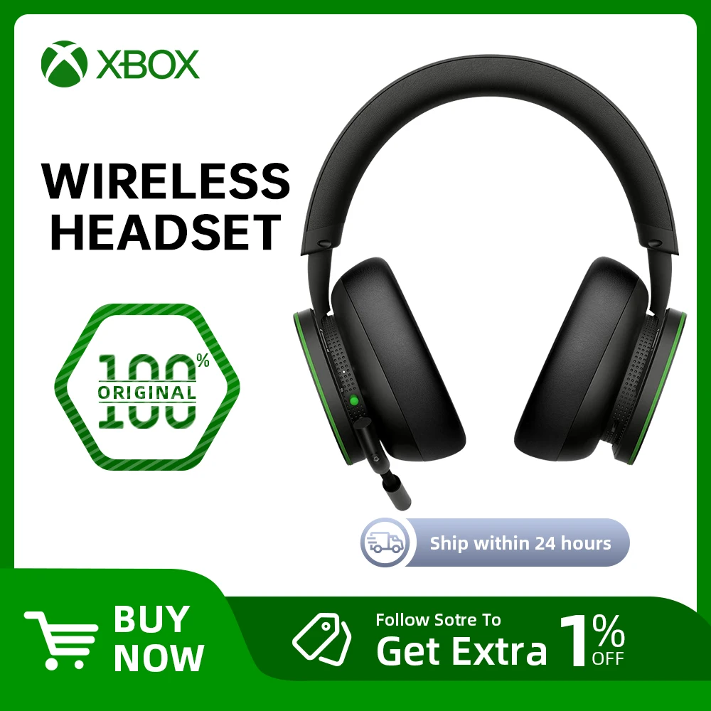 Microsoft-Xbox-Wireless-Headset-Xbox-Series-X-S-Xbox-One-and-Windows-10 ...