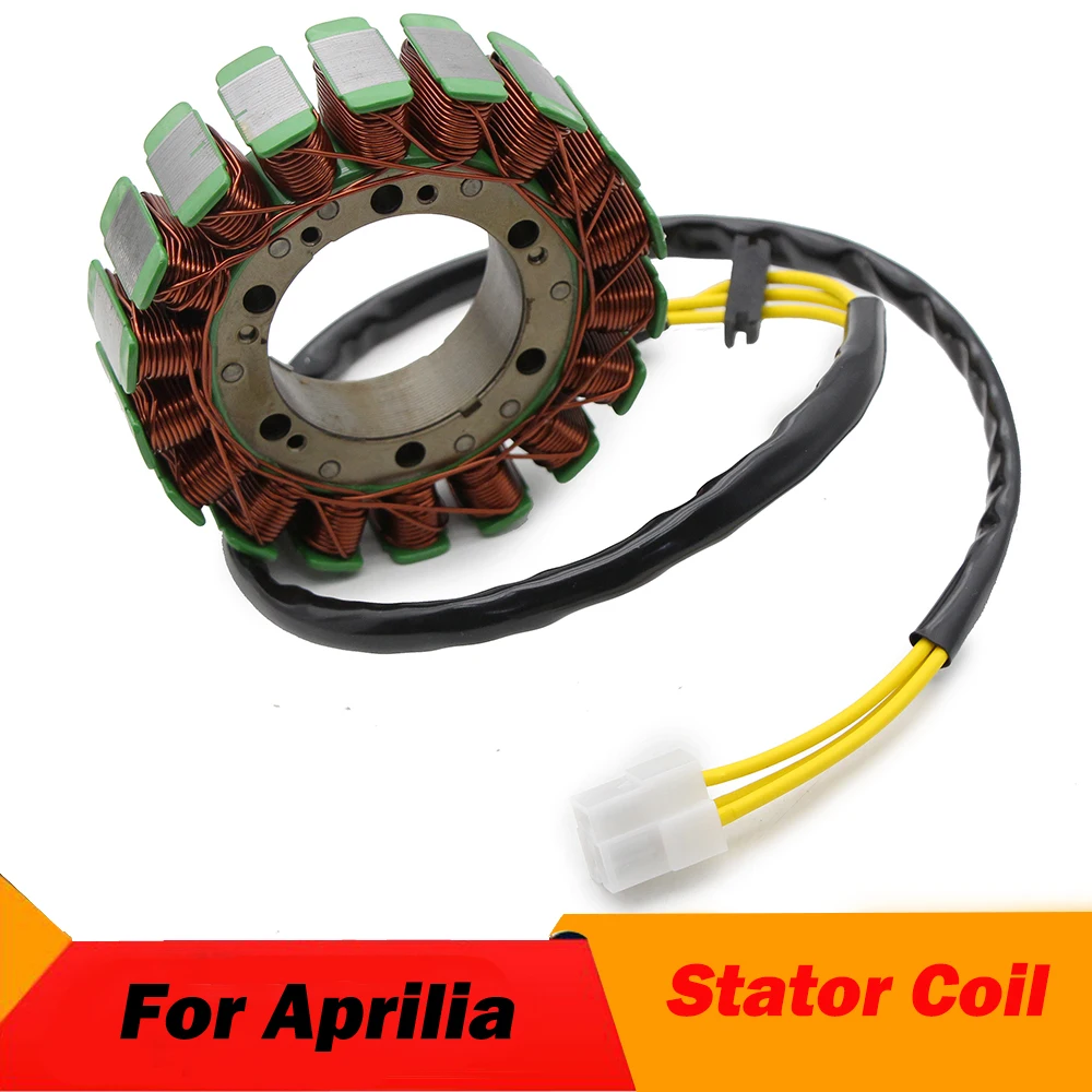 Motorcycle-Generator-Magneto-Stator-Coil-For-Aprilia-AP0296410 ...