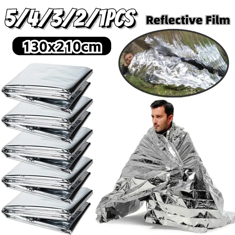 130x210cm-Gigantic-Space-Blanket-Emergency-Supplies-Foil-Mylar-Thermal ...
