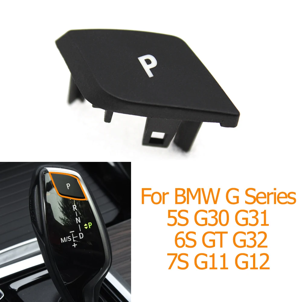 Car-Gear-Shifter-Lever-Auto-Parking-Letter-P-Button-Cover-Replacement ...