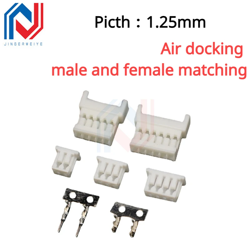 20 Sets/lot JST 1. 25mm Spacing Male and Female Air Docking Male and ...