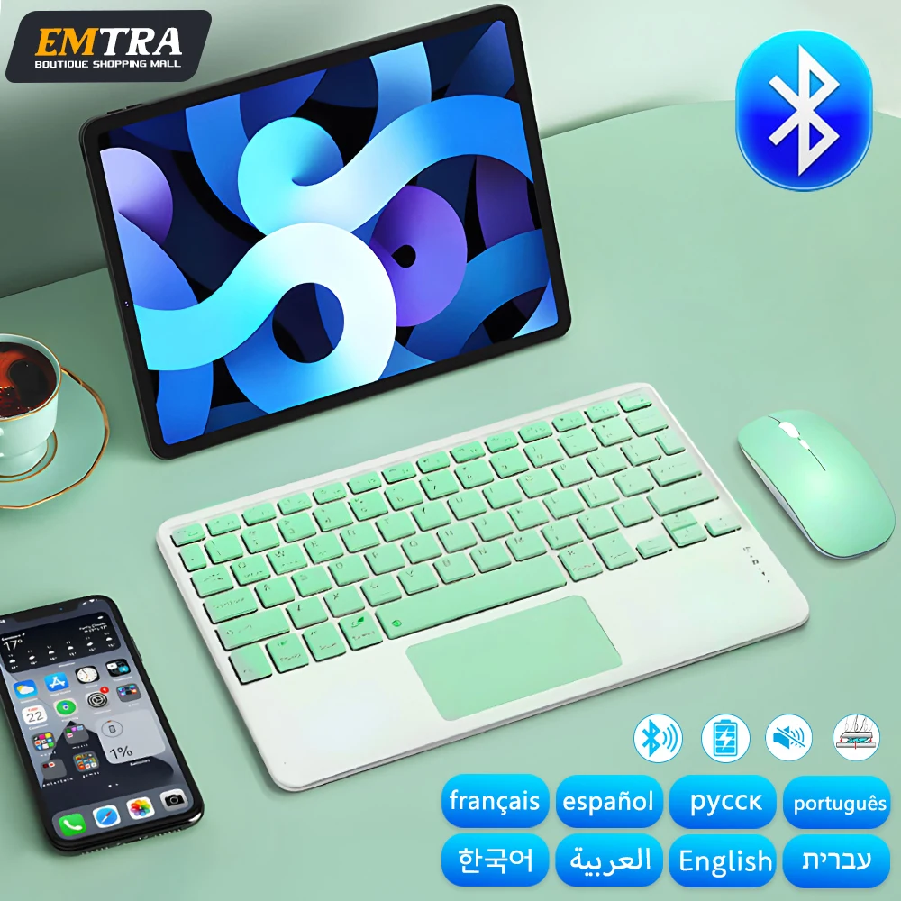 EMTRA-Touchpad-Bluetooth-klavye-ak-ll-telefon-PC-tablet-telefon-i-in ...
