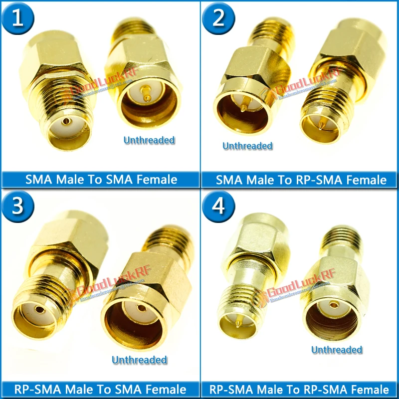 Kit-Set-RP-SMA-RP-SMA-Male-to-RPSMA-SMA-Male-Female-Push-On-Quick ...