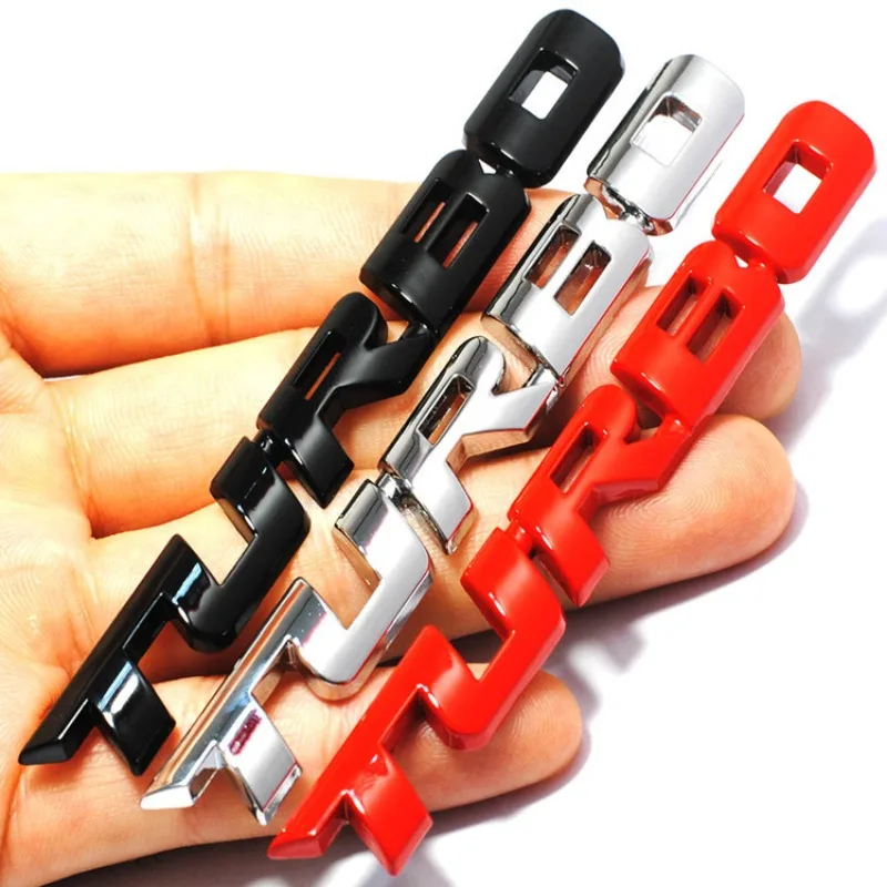 Automobile-alloy-modified-turbo-metal-car-stickers-sports-car-body ...