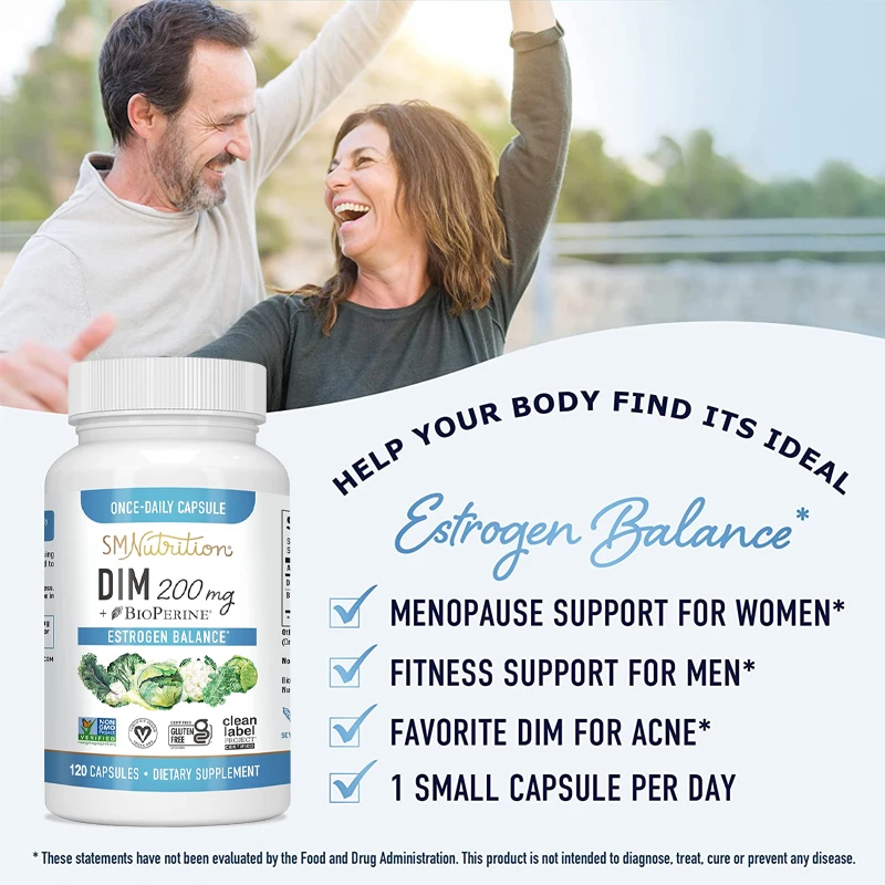 Estrogen Balance For Men And Women, Dim Supplement, Menopause Support ...