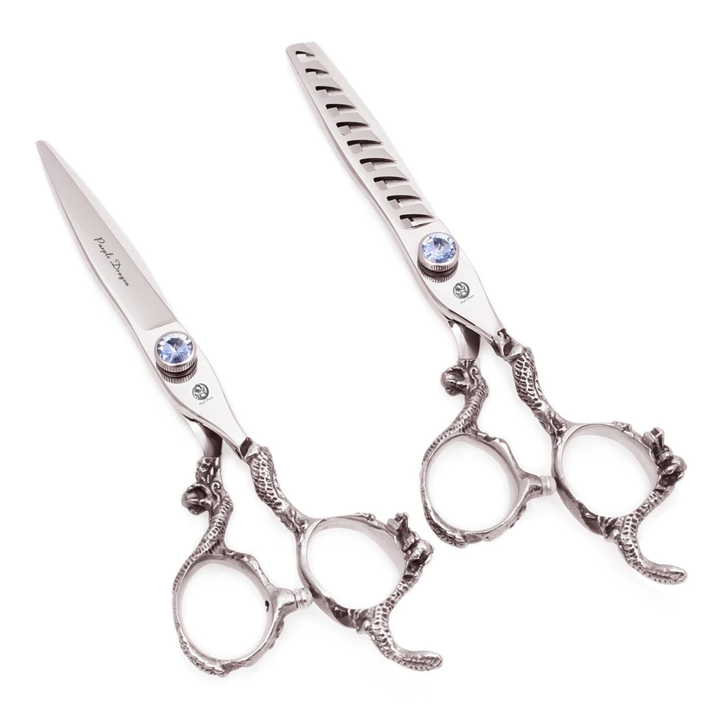 Hair-Scissors-6-Japan-440C-Purple-Dragon-Professional-Sharp-Edge ...