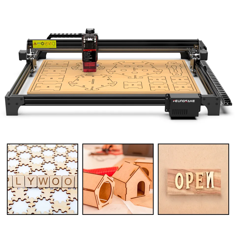 160W Laser Engraving Cutting Machine CNC Machine For Wood Cutter Plywo ...