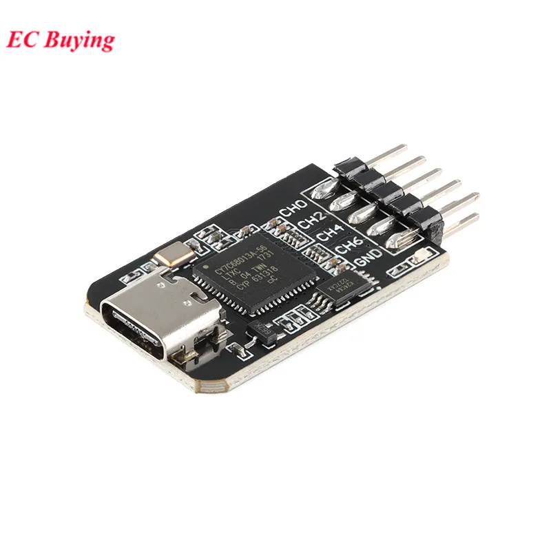 NanoDLA Logic Analyzer TYPE-C SCM ARM FPGA Debugging Protocol Analysis 24MHz SampleRate 8 ...