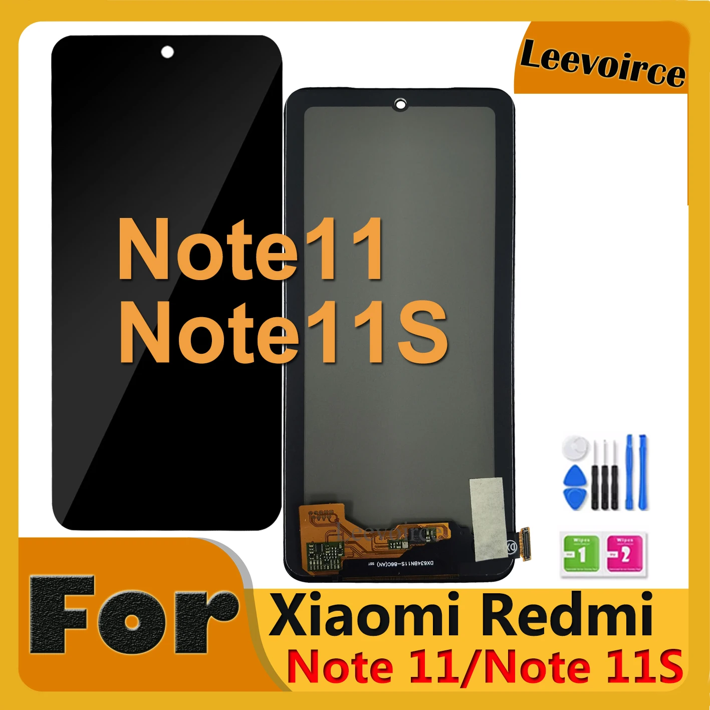 100% Tested INCELL LCD For Xiaomi Redmi Note 11 2201117TG Touch Screen ...