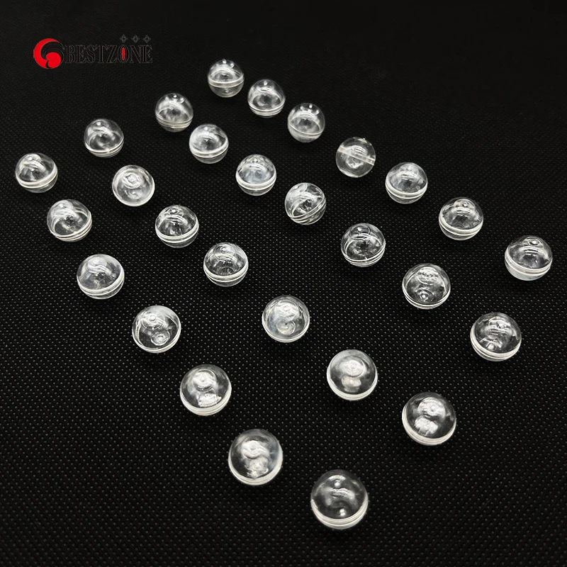 0.5inch 1/ 2inch 50Pcs/lot Very Small 12.7mm Mini Tiny Empty Plastic ...
