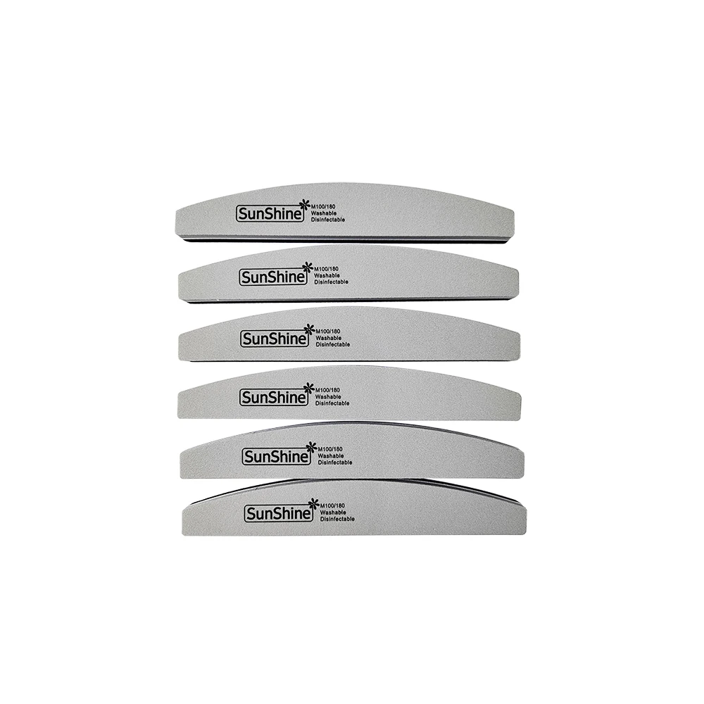 SunShine-10Pcs-lot-Professional-Nail-File-Sponge-File-Half-Moon-Nail ...