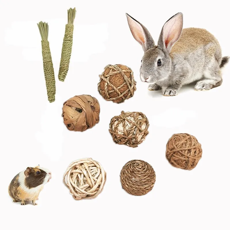 Natural-Chew-Toys-Spherical-Rabbit-Hamster-Gerbil-Chinchilla-Guined-Pig ...