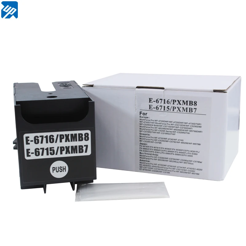 T6716 Maintenance Box For Epson Workforce Pro Et-8700 Wf-c5790 Wf-c529r ...