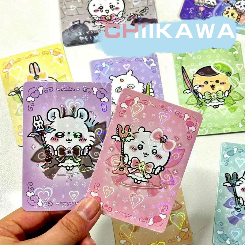 Chiikawa-Japanese-Small-Card-Laser-Three-inch-Card-Cartoon-Cute ...