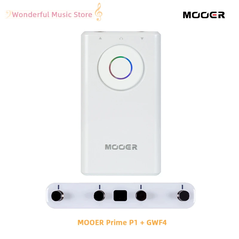 Mooer Prime P1 Guitar Smart Multi-effect Pedal Built-in 126 Effects 40 Drum Machines 80s Looper ...