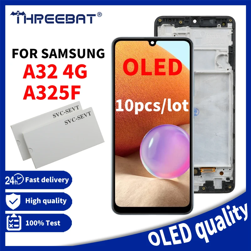 10pcs-lot-NEW-OLED-Display-for-Samsung-A32-4G-A325-A325F-SM-A325M-SM ...