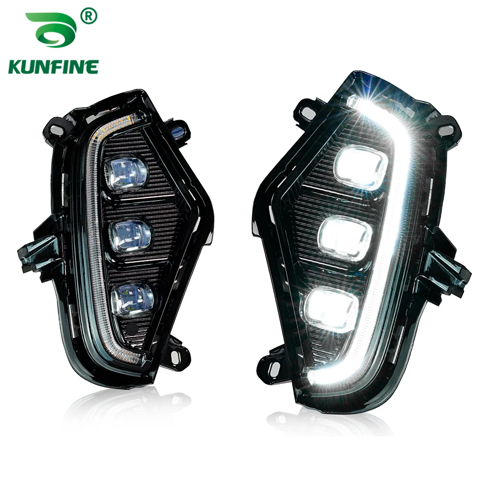 Pair-of-Car-LED-Fog-Lamp-For-Toyota-RAV4-2018-2021-Front-Fog-Light-Bulb ...