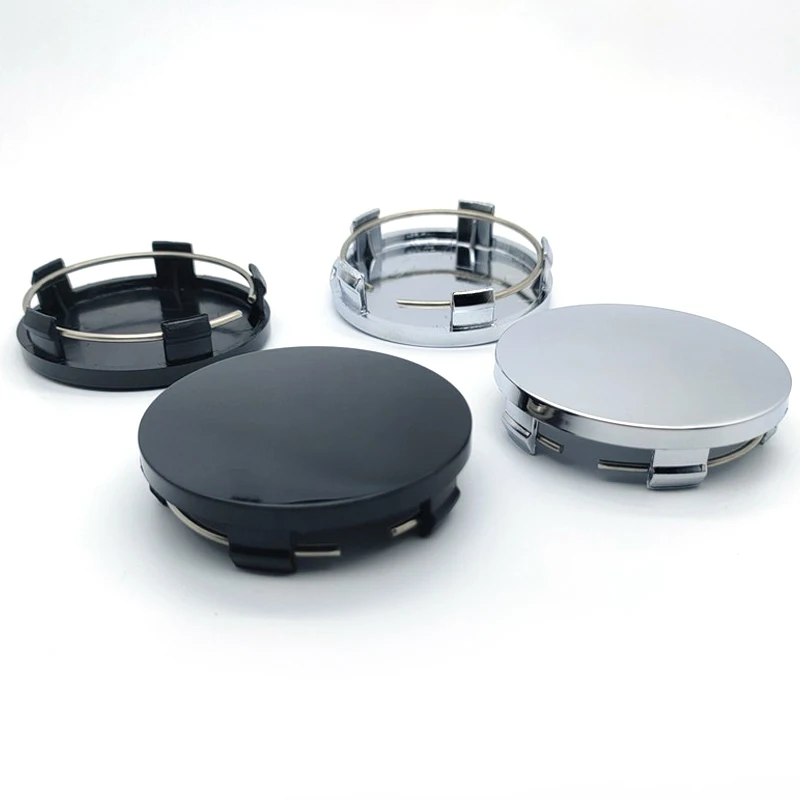 4Pcs 60mm Universal Car Wheels Center Cap Hubcaps Car Rims Blank Cover ...
