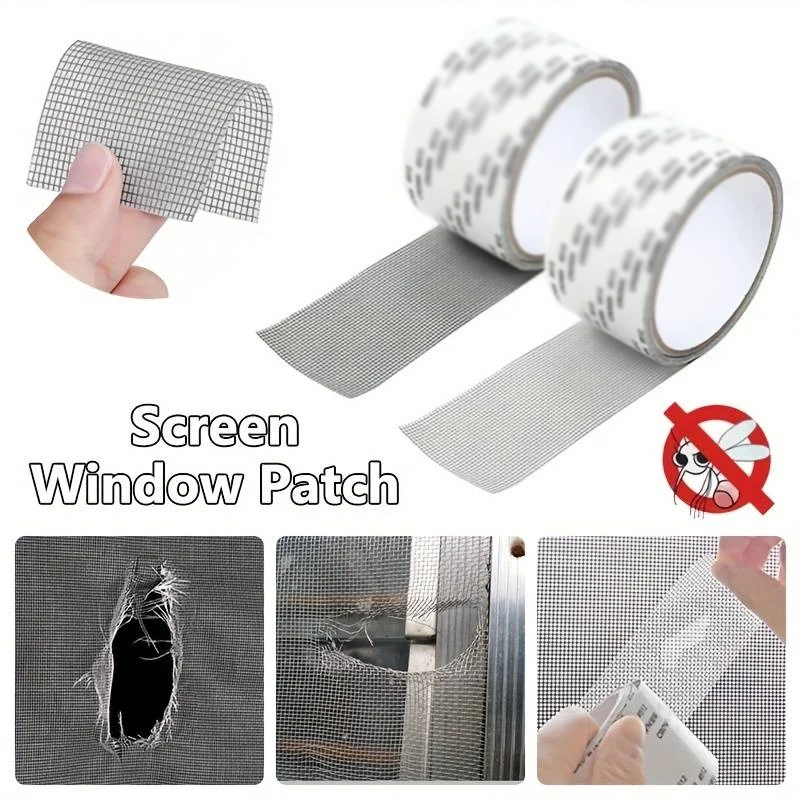 2M-Self-adhesive-Window-Screen-Mosquito-Net-Repair-Tape-Screen-Mesh ...