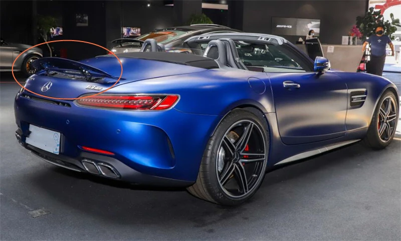 Real Carbon Fiber Spoiler Voor Mercedes Benz AMG GT GTS GTC C190 2015 ...