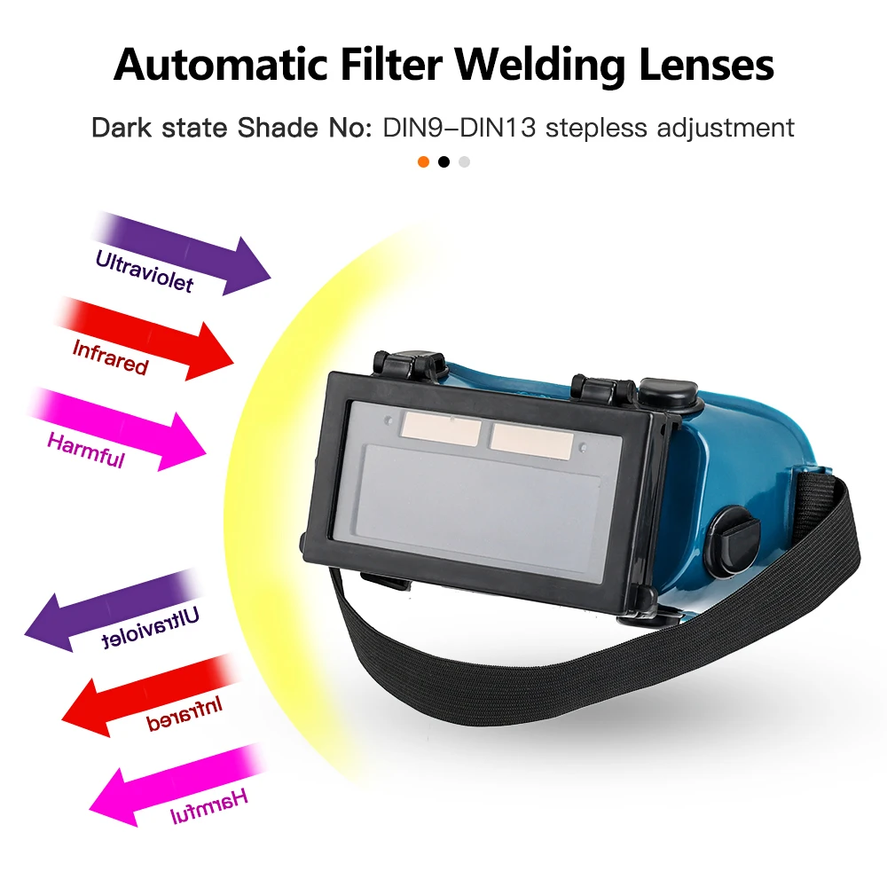 Solar Auto Darkening Welding Mask Welding Helmet Eyes Goggle/Welder ...