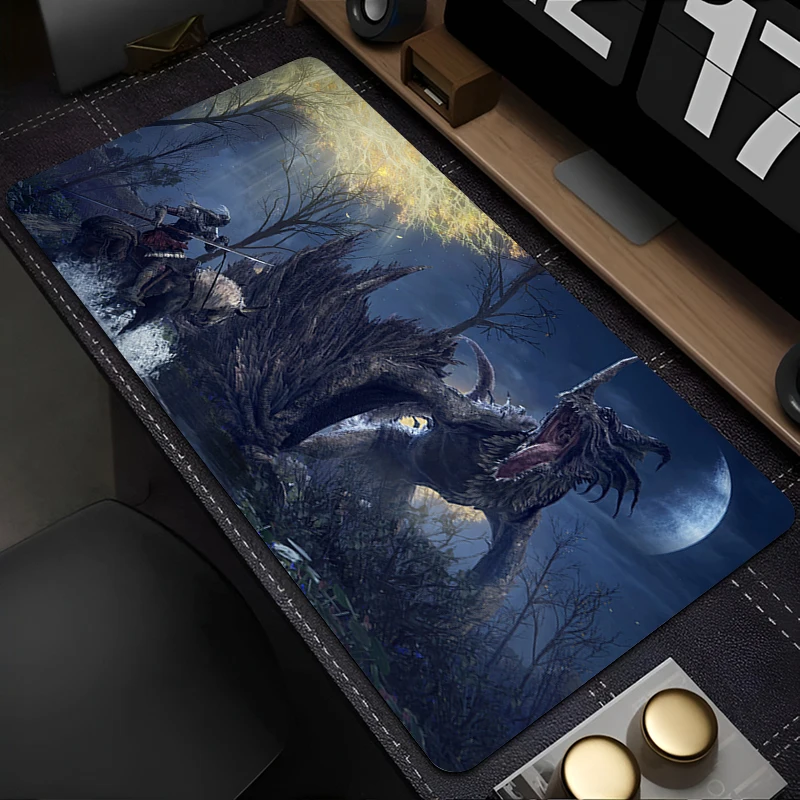 Gaming Mouse Pad XXL Deskmat Anime Pc Accessories Mousepad E-Eldens R ...
