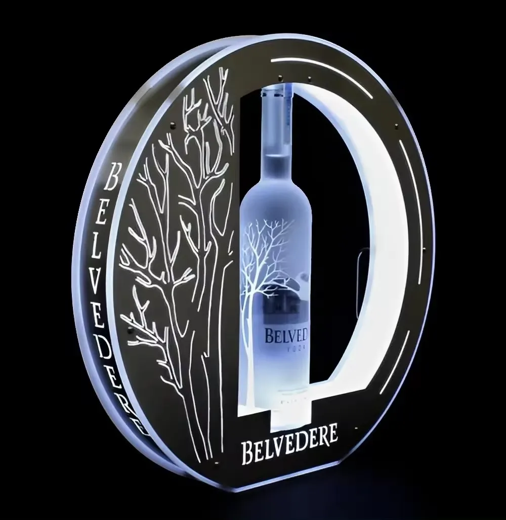Chrome-Finish-Round-Led-Illuminated-Belvedere-Vodka-Bottle-Glorifiers-Led-Tree-Patterns-Light ...