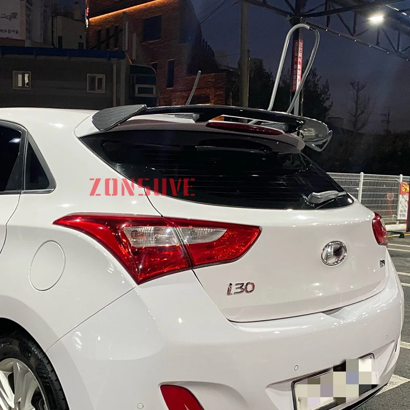 For 2013-2016 Year Hyundai I30 Spoiler ABS Plastic Hatchback SUV Roof ...