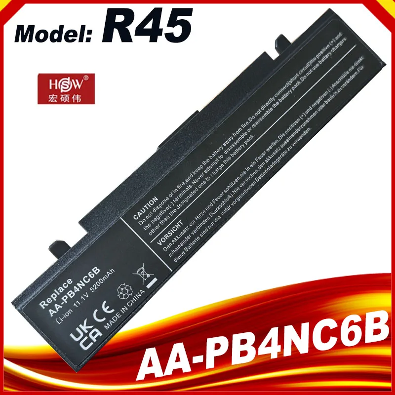 Laptop-Battery-For-Samsung-NP-R560-AA-PB2NC6B-AA-PB4NC6B-R60-R39-R40 ...