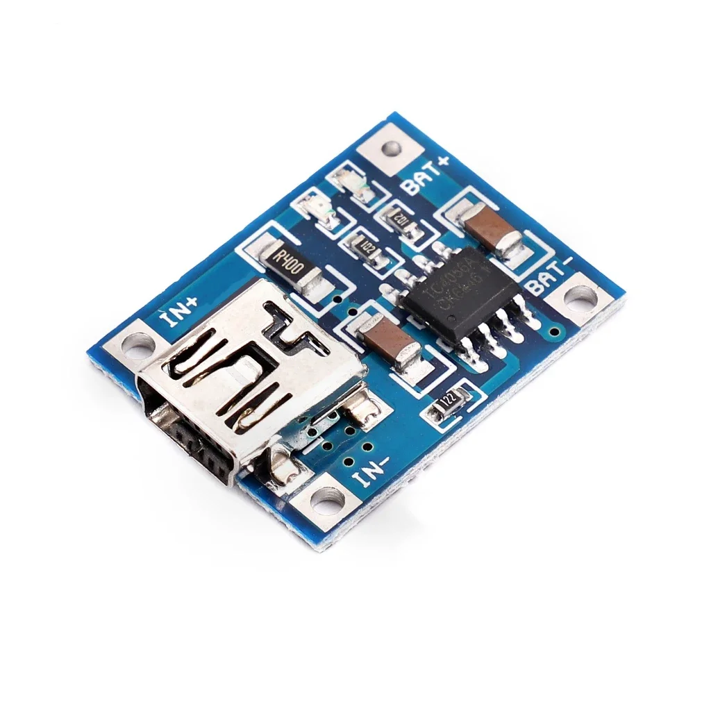 TP4056 Battery Charging Board 5V 1A Mini USB Mini Battery Charger Board ...
