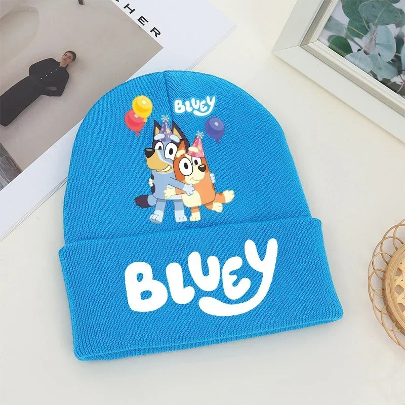 Bluey-Baby-Knitted-Hats-Bingo-Bandit-Chilli-Cover-Beanie-Cap-Anime ...